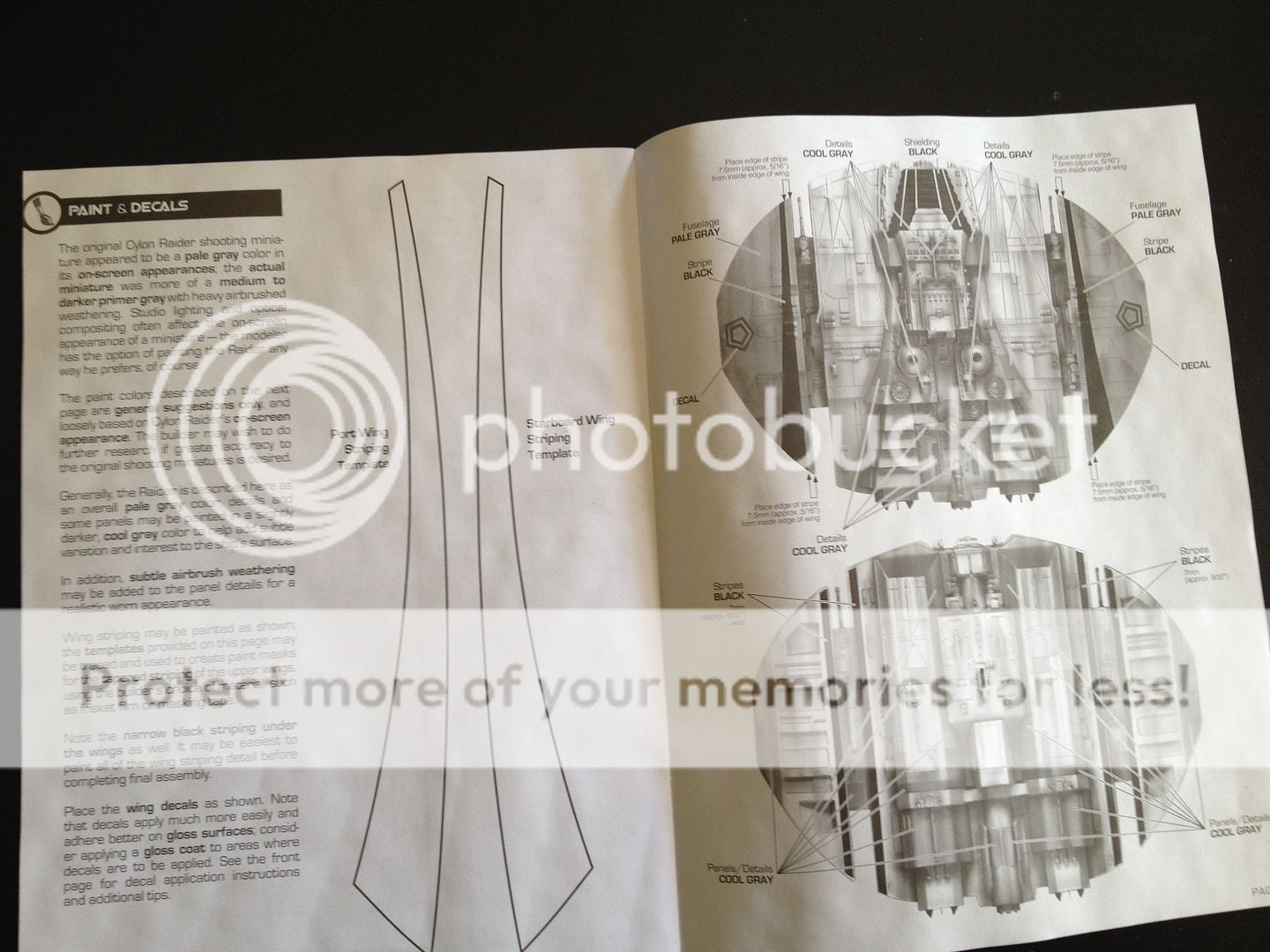 Moebius Battlestar Galactica Cylon Raider - International Scale Modeller